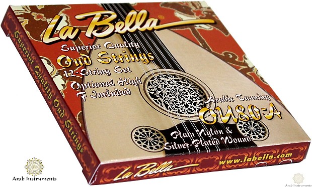 LaBella Professional Set of 12 oud Strings UA-80A | Reverb