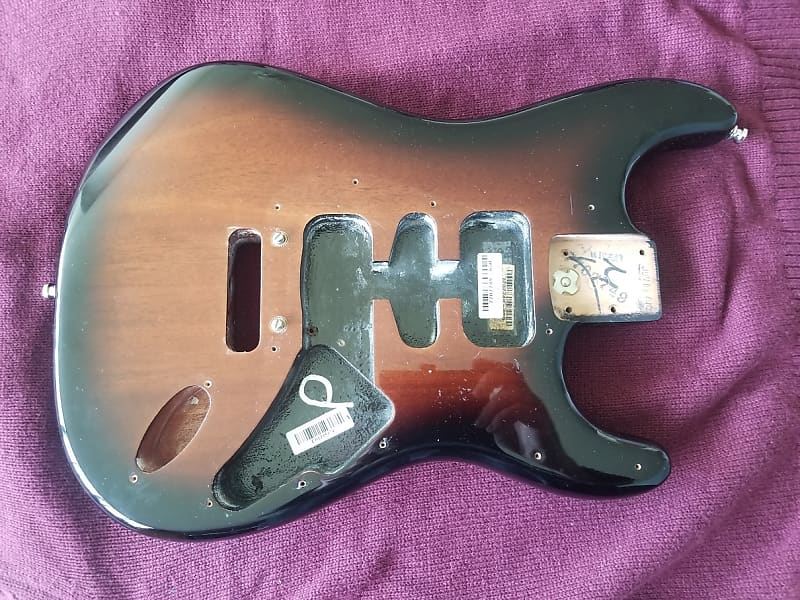 Fender Deluxe Stratocaster Mahogany Body | Reverb