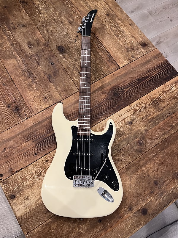Epiphone stratocaster 1980's - White | Reverb
