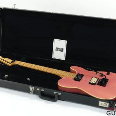 1980s Schecter PT in a Pink Metallic Finish w/ OHSC | Reverb