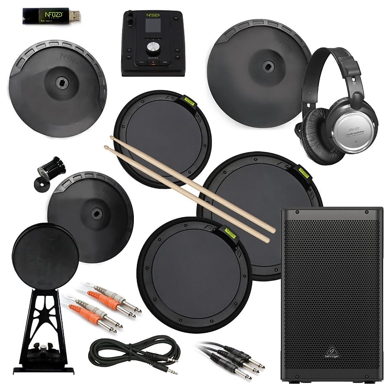 NFUZD NSPIRE Gig Full Pack COMPLETE DRUM BUNDLE | Reverb