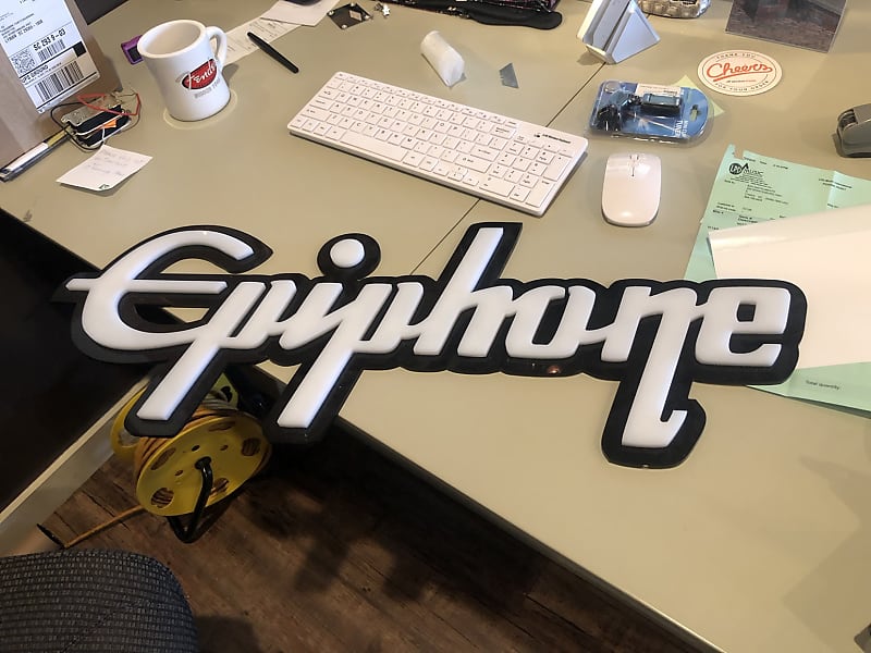 Epiphone Logo Sign 29x12 | Reverb
