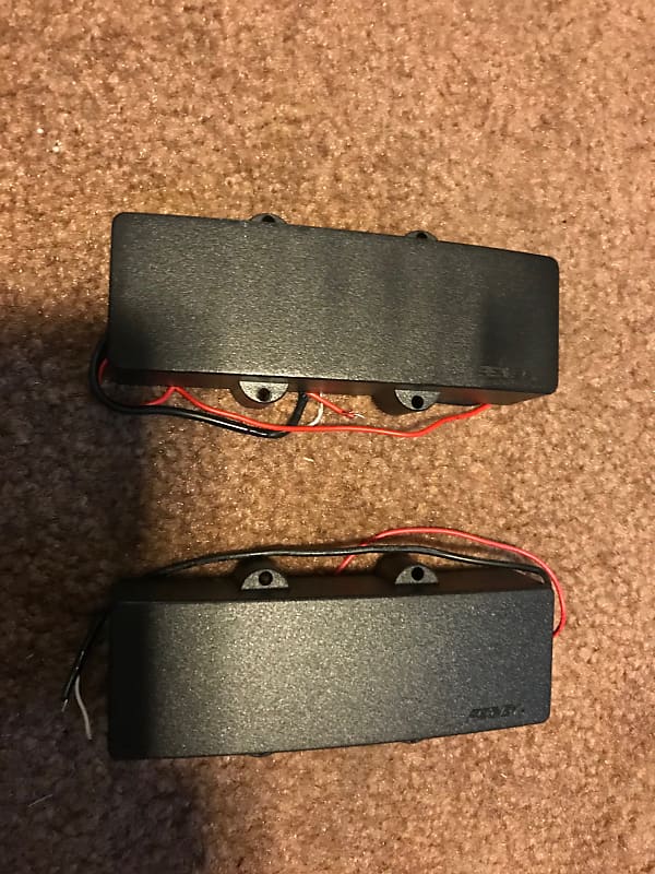 Peavey VFL Active Bass Pickups Black | Reverb