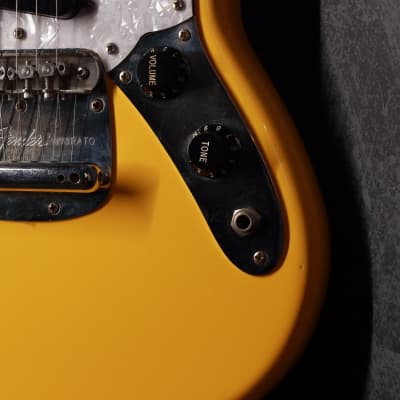 Fender Mustang Rebel Yellow 1978 | Reverb