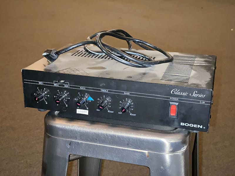 Bogen C-35 Mixer Amplifier | Reverb