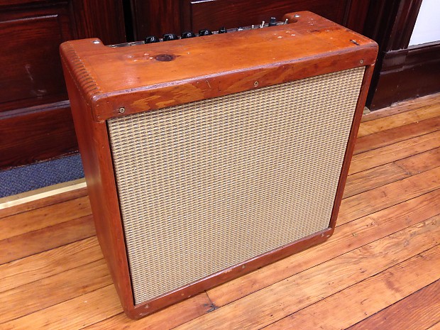 Fender Bandmaster 5E7 1958 Tweed 310 Narrow Panel Pre CBS | Reverb