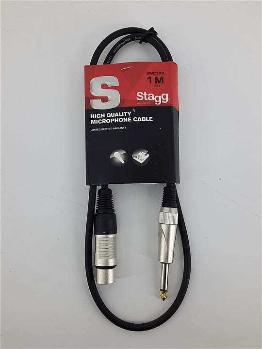 Stagg SMC1XP Microphone Cable | Reverb Canada