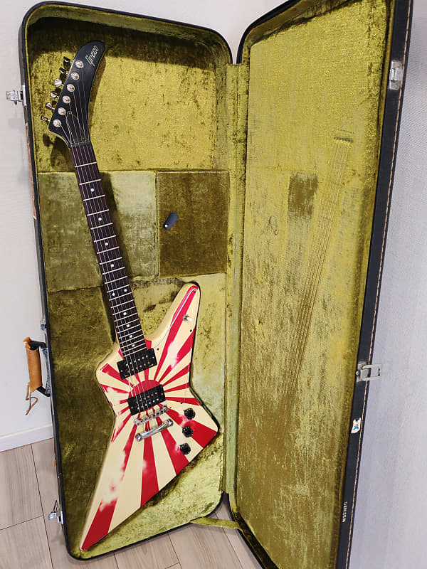 1978 Greco EX800 Relic Rising Sun JAPAN - Van Halen | Reverb España