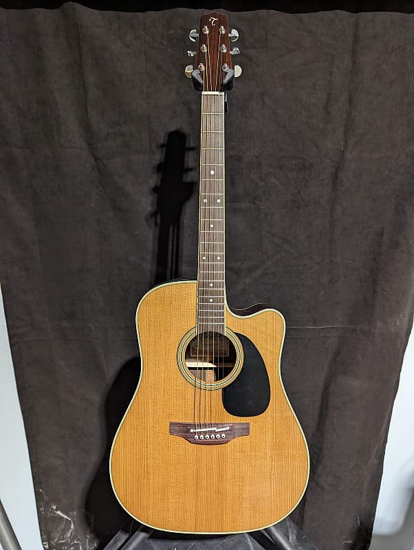 Takamine EF360SC-TT Dreadnought Cutaway Natural Gloss | Reverb