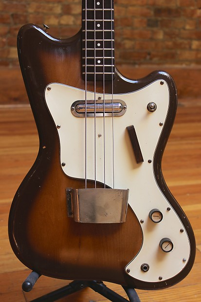 Silvertone Model 1442 c. 1967 Chocolate Burst | Reverb