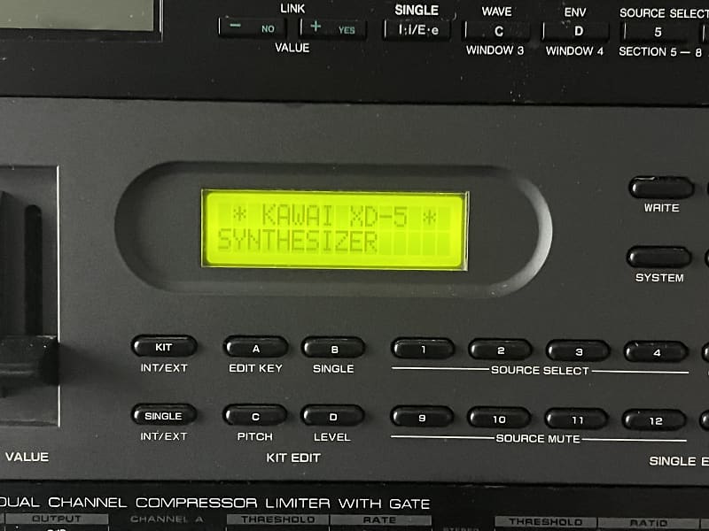 Kawai XD-5 Drum 16 bit Digital Percussion Synthesizer | Reverb