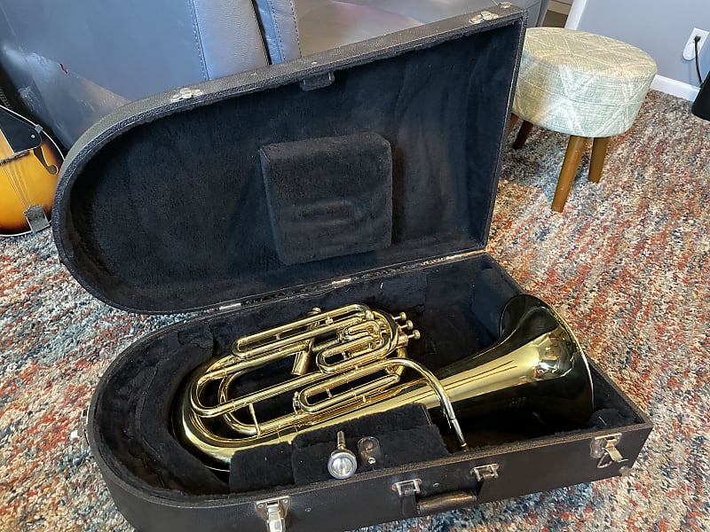Couesnon 4 valve baritone euphonium horn - brass | Reverb