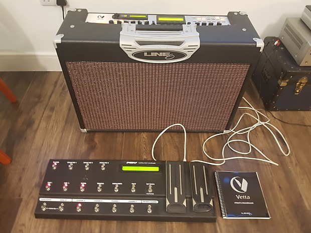 Line 6 Vetta with Pedal Board | Reverb