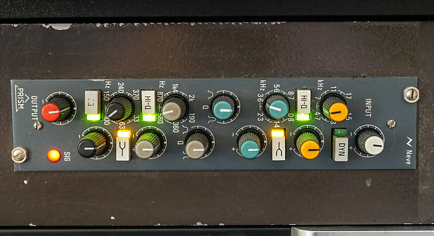 Neve Prism EQ in a 19" rack | Reverb
