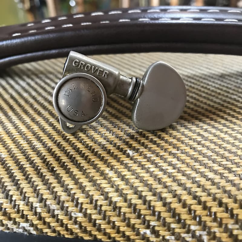 Grover Patent Pending Rotomatic c.1960 Nickel | Reverb