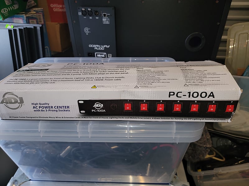 ADJ PC-100A Power Strip | Reverb
