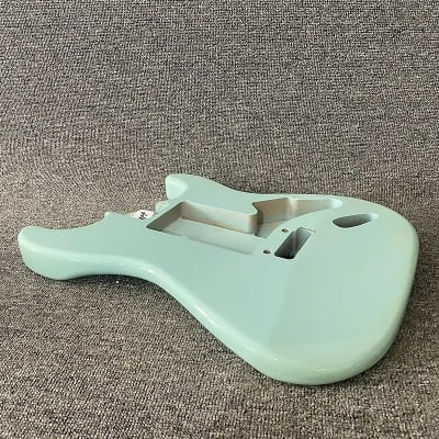 Custom Light Blue Stratocaster Strat Style Guitar Body | Reverb