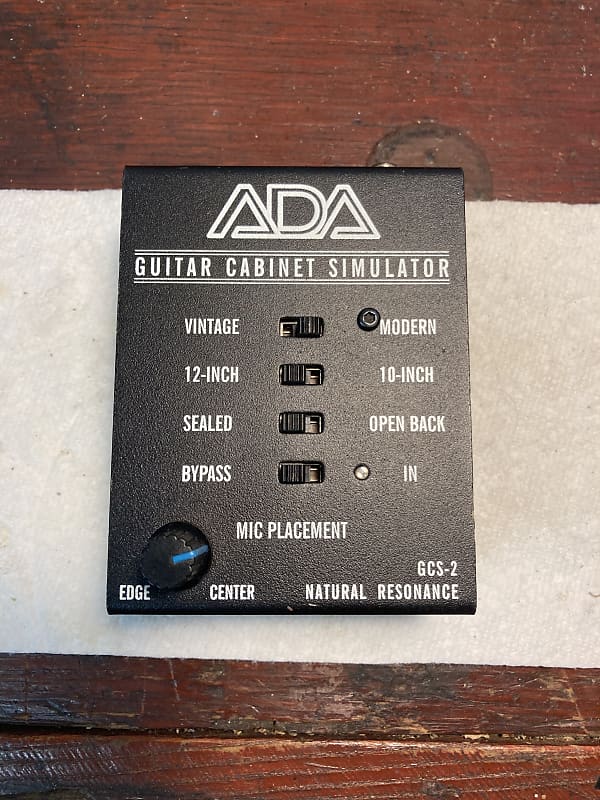 ADA GCS-2 Cab Sim and DI Box | Reverb