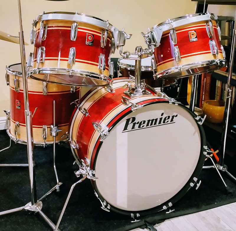 Vintage Premier Soundwave II 1982 Rare finish, Birch 3 ply. | Reverb