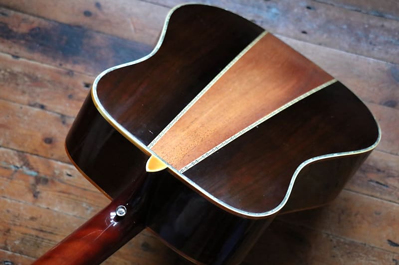 RARE MIJ Saxon (Martin D35 Replica) Brazilian Rosewood + | Reverb