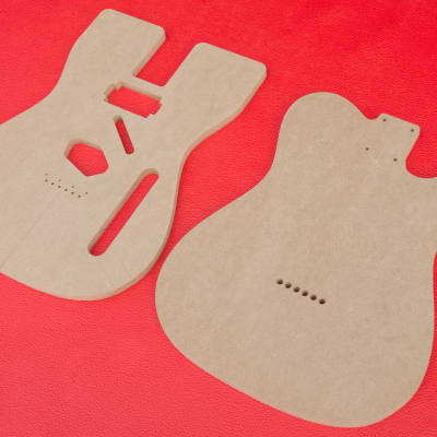 Telecaster Body Guitar Router Templates w/Neck Humbucker PAF | Reverb