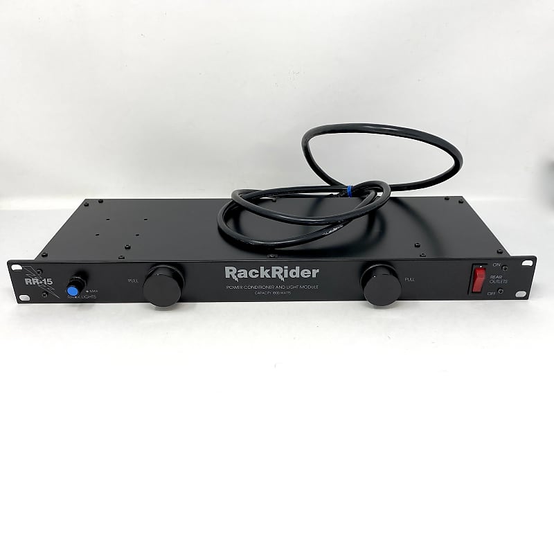 Furman Rackrider RR15 Rackmount Power Module with Lights MINT | Reverb