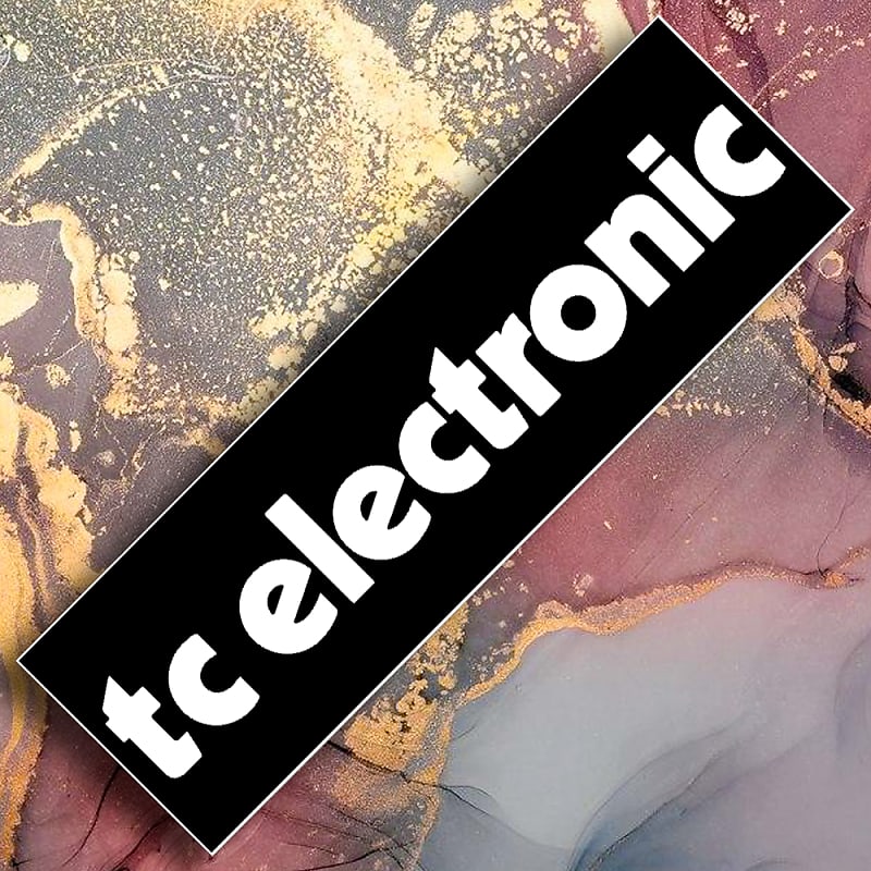 TC ELECTRONIC PEDALS BUMPER STICKER INSANELY RARE LIMITED | Reverb
