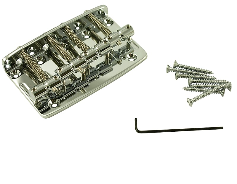 Gotoh 203B-4-C OEM 4 String Bass Bridge - Chrome | Reverb