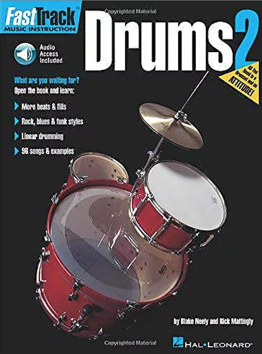 Hal Leonard FastTrack Drums Method - Book 2 | Reverb