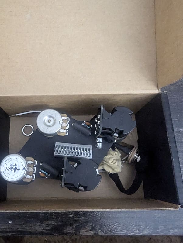 Obsidian Wire 60s Les Paul Solderless Wiring Kit with Coil | Reverb