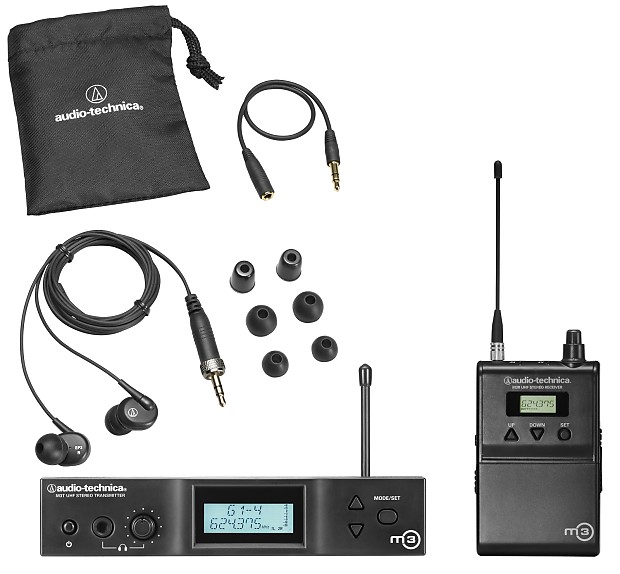 Audio Technica M3 IEM In Ear Monitor System | Reverb