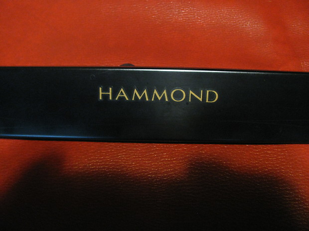 Vintage Hammond Organ Front Logo Panel - M3/M101 | Reverb