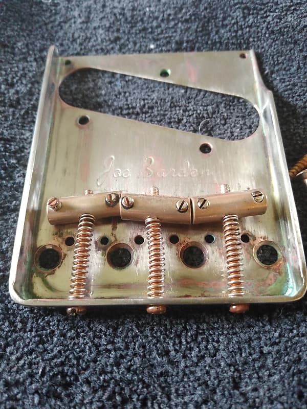 Joe Barden Engineering American Standard Telecaster Bridge | Reverb