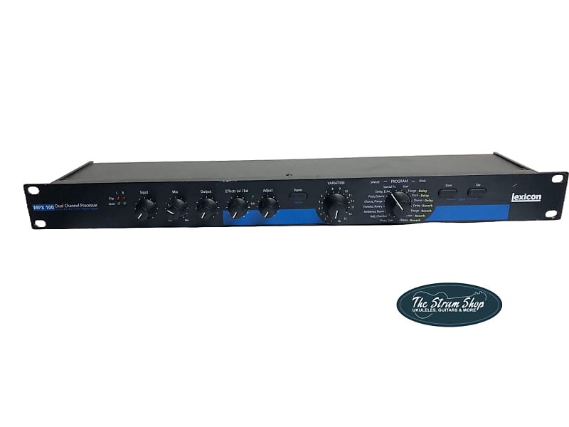 Lexicon Dual Channel Processor MPX 100 | Reverb