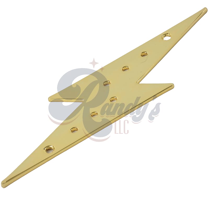 Advanced Plating | "Lightning Bolt" String Plate Tailpiece | Reverb