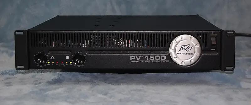 Peavey PV-1500 Stereo Power Amplifier | Reverb