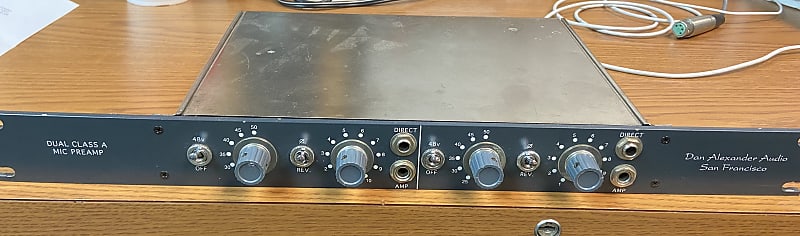 Dan Alexander Audio Neve Clone Dual Channel Preamp | Reverb