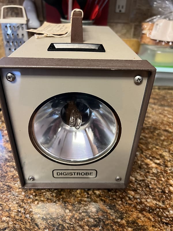 Ametek Digital strobe light 70s Tan | Reverb