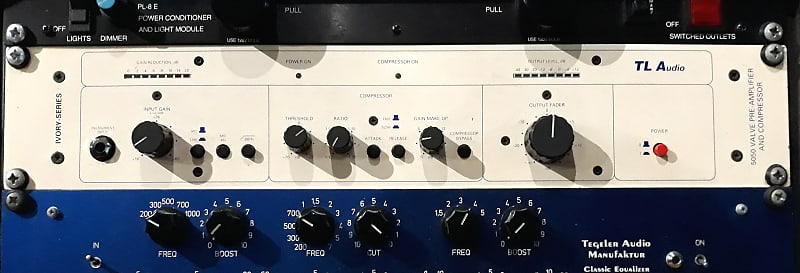 TL Audio 5050 Ivory Tube Channel Strip (Valve Microphone | Reverb