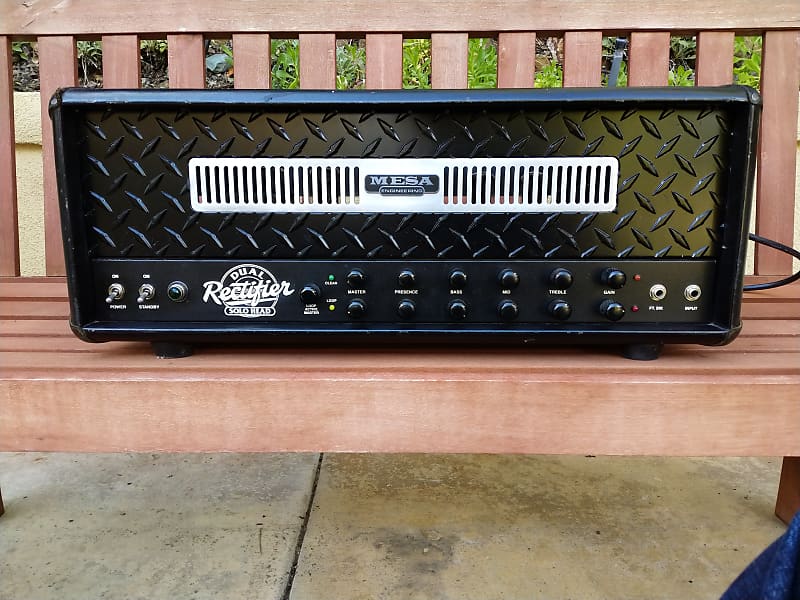 Mesa Boogie Dual Rectifier 100 watt 2 Channel Rev. F Serial# | Reverb