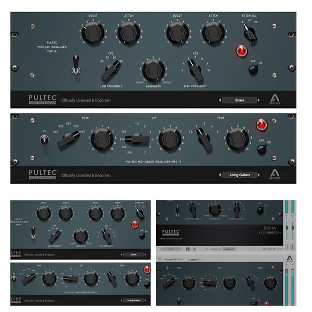 Apogee FX Pultec Rack Bundle (Download) | Reverb