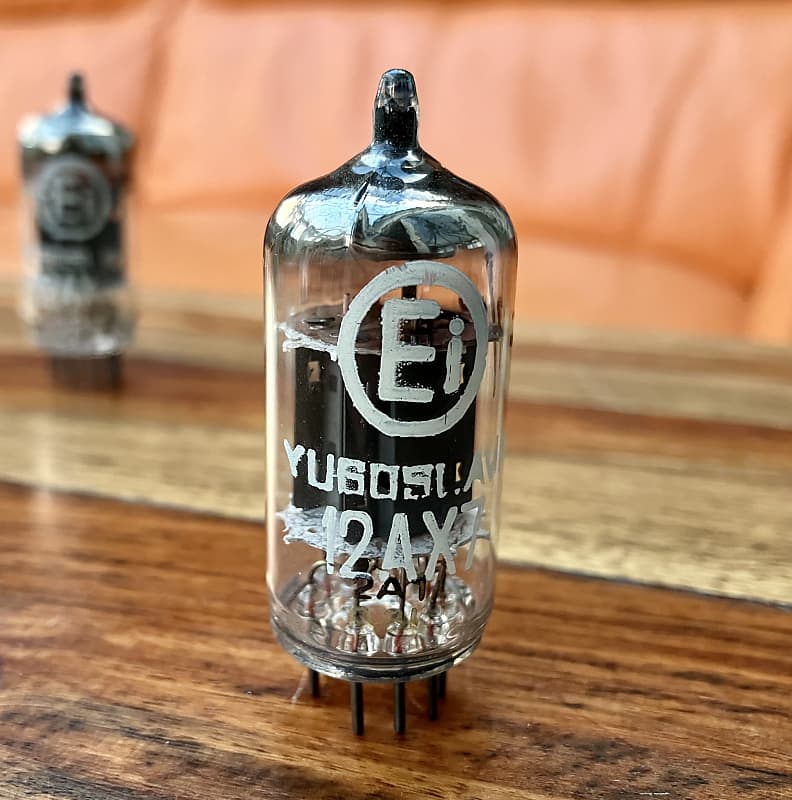 EI 12AX7 ECC83 Tube/ Valve Made In Yugoslavia | Reverb