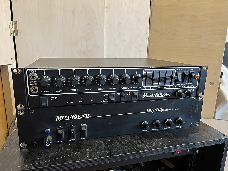 Mesa Boogie Studio Preamp & Fifty/Fifty Power Amp | Reverb