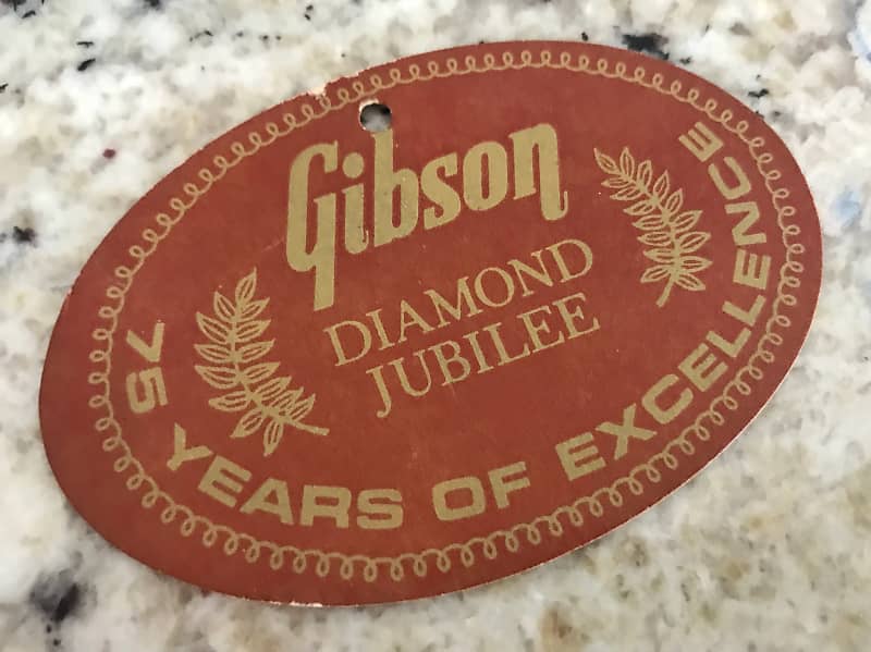 Gibson Diamond Jubilee 1968/69 Red | Reverb Australia