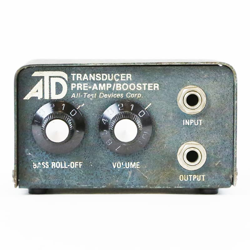 1978 All-Test Devices Corp. (ATD) Transducer Pre-Amp / | Reverb