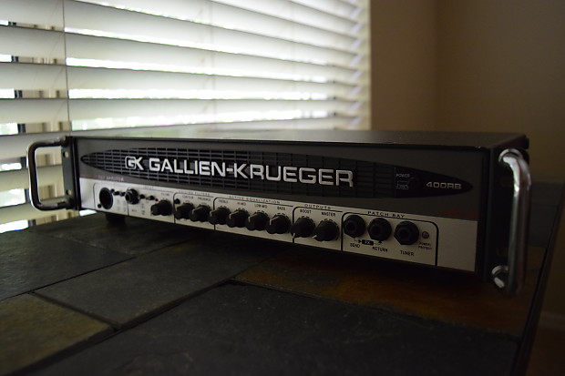 Gallien-Krueger 400RB-IV 280W Bass Amp Head Black | Reverb
