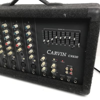 Carvin CX630 6-Channel 200-Watt Powered Mixer | Reverb