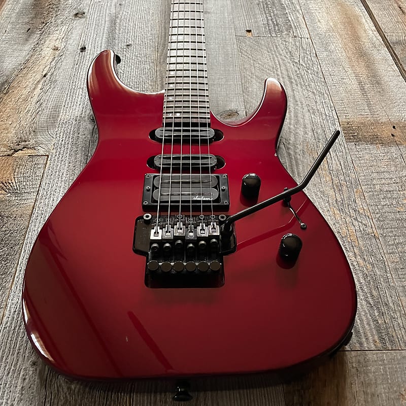Jackson Fusion Standard Professional Guitar 1995 - Red Cherry | Reverb