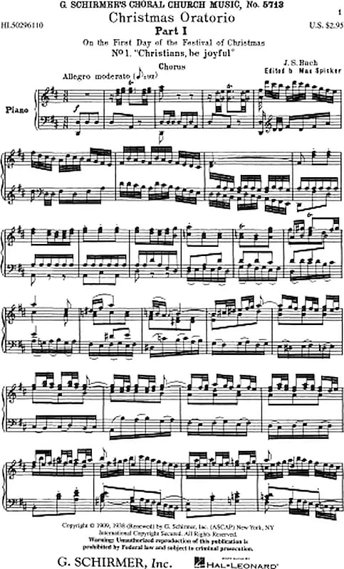 Christmas Oratorio, Part 1 | Reverb