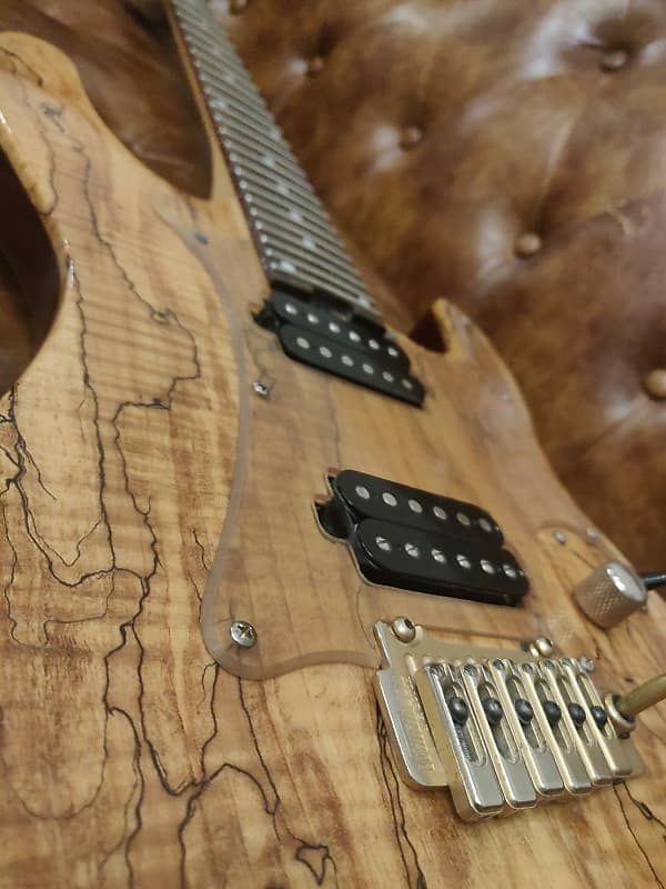 24 fret Rock Machine ( Incredible Wood Choice And | Reverb Canada